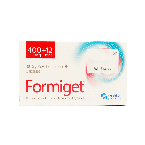 Formiget 400+12mcg Capsules 30's – Medical Bazar