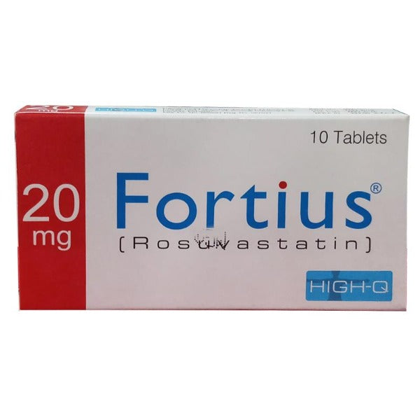 Fortius 20mg Tablets 10's – Medical Bazar