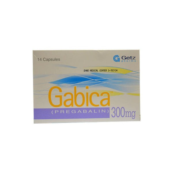 Gabica Capsules 300mg 14's – Medical Bazar