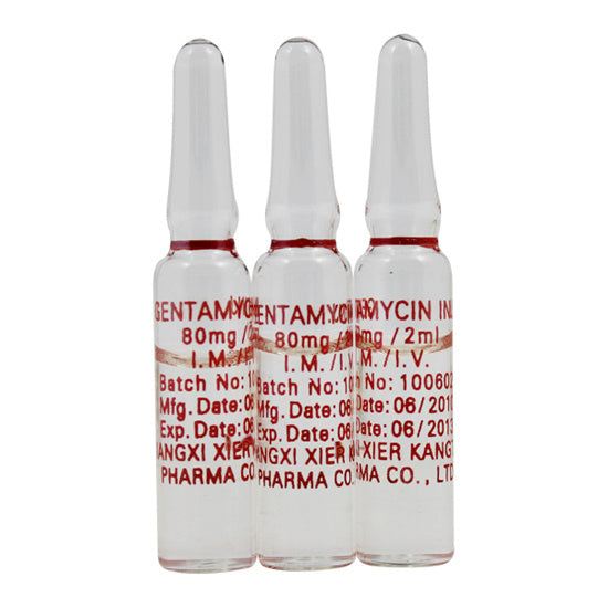 Gentamicin-Sul80/2ml Injection 100's – Medical Bazar