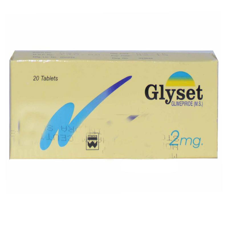 Glyset Tablets 2mg 2X10's – Medical Bazar
