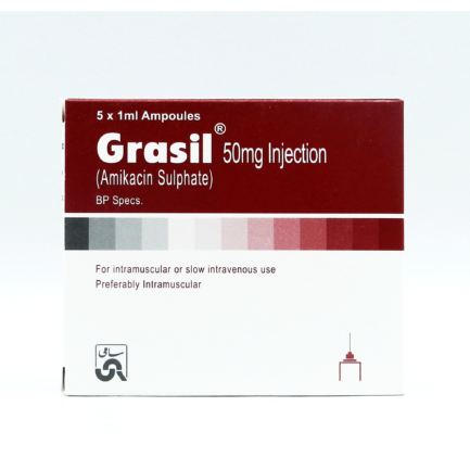 Grasil Injection 50mg 5 Ampoules X 1ml – Medical Bazar
