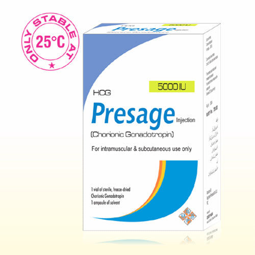 HCG PRESAGE INJ 5000IU 1'S – Medical Bazar