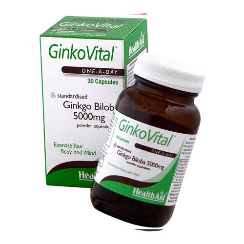 HealthAid Ginko Vital 5000mg – Medical Bazar