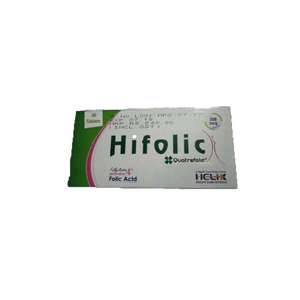 Hifolic 300mcg Tablets 30's – Medical Bazar