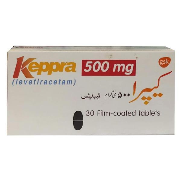 Kepra 500mg Tablet 30's – Medical Bazar