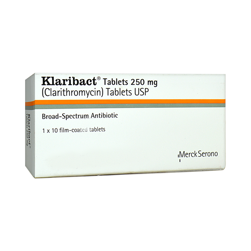 Klaribact Tablets 250mg 10's – Medical Bazar