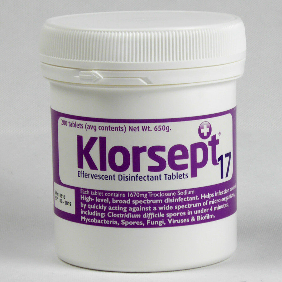 Klorsept17 1.67g Tablets (Hospital Infection Control Tablets) 200's ...
