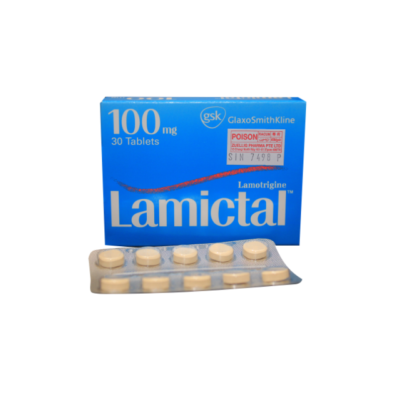 Lamictal Tablets 100mg 30's – Medical Bazar