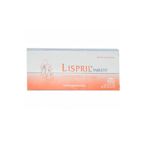 Lispril 10mg Tab 14's – Medical Bazar