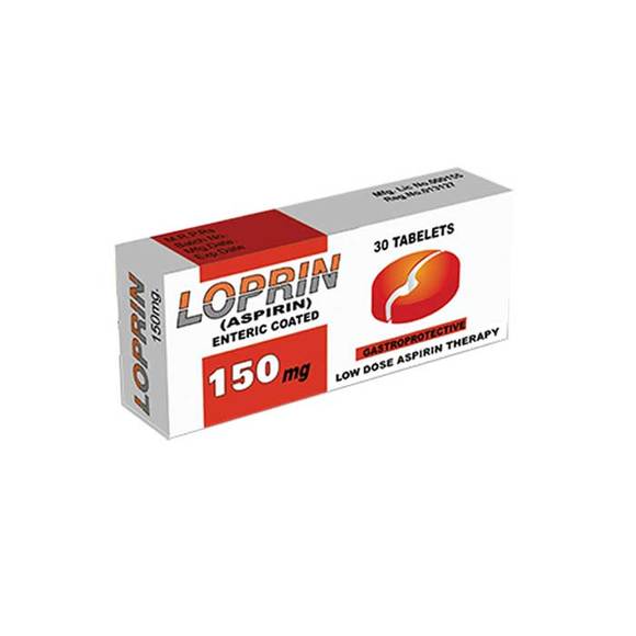 Loprin Tablets 150mg 30's – Medical Bazar