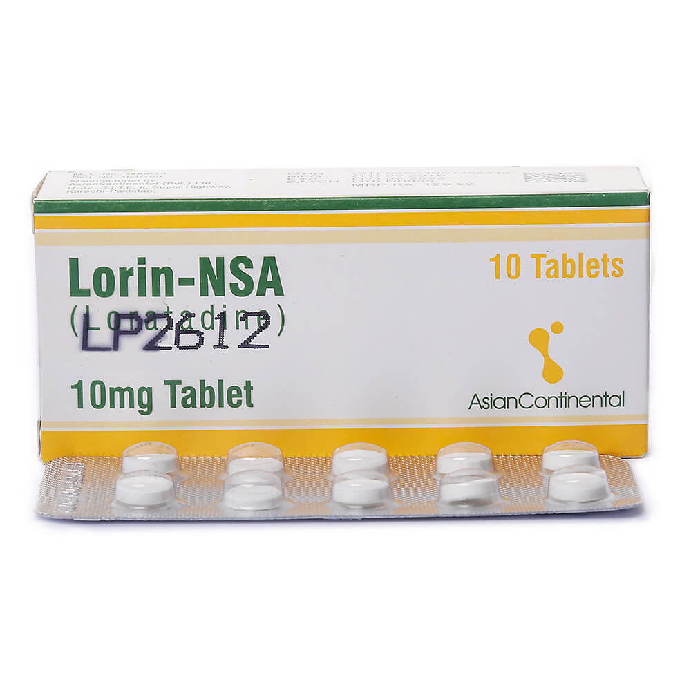Lorin Nsa 10mg Tablets 30's – Medical Bazar