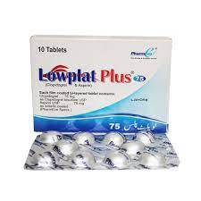 Lowplat Plus Tablets 75/150mg 10's – Medical Bazar