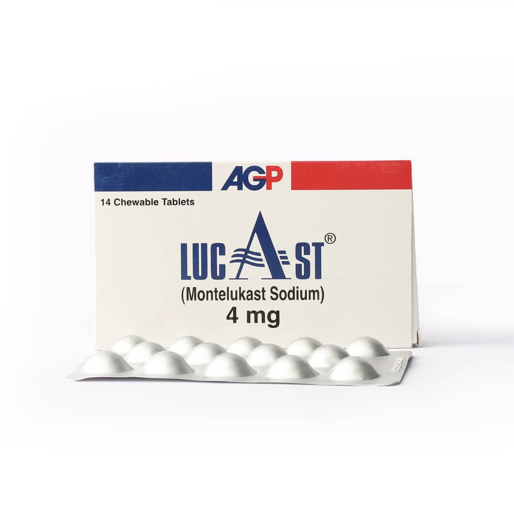 Lucast Tablets 4mg 14's – Medical Bazar