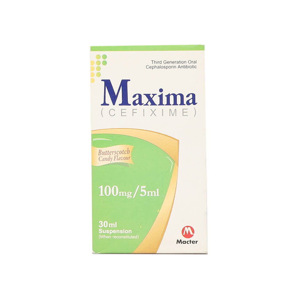 Maxima Suspension 100mg 30ml 1's – Medical Bazar