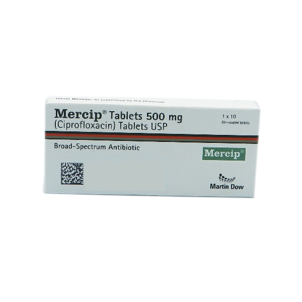 Mercip Tablets 500mg 10's – Medical Bazar