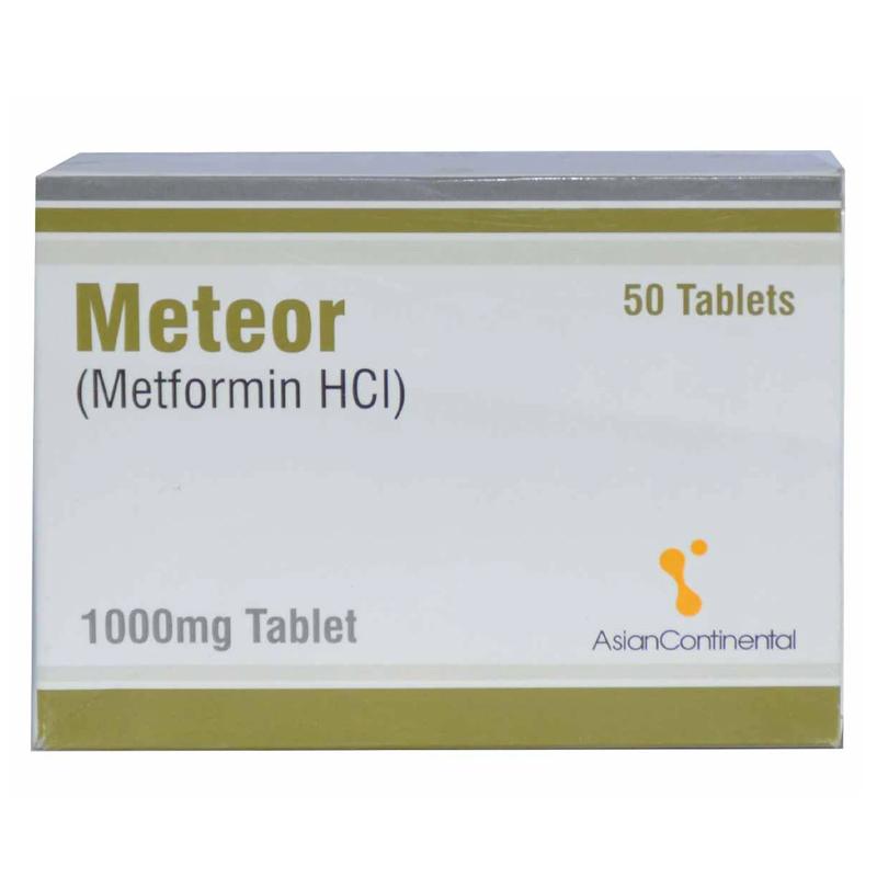 Meteor 1000mg Tablets 50's – Medical Bazar
