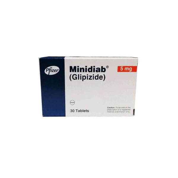 Minidiab Tablets 5mg 30's – Medical Bazar