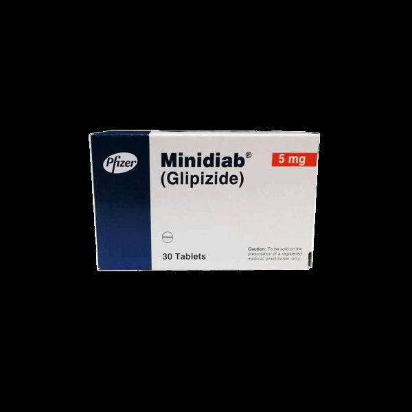 Minidiab Tablets 5mg 30's – Medical Bazar