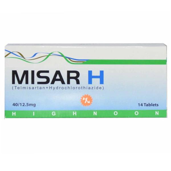 Misar H 40/12.5mg Tablets 14's – Medical Bazar