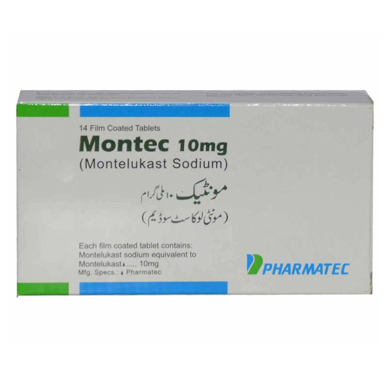 Montec 10mg Tablets 14's – Medical Bazar
