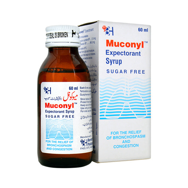 Muconyl Expectorant Syrup 60ml 1's – Medical Bazar