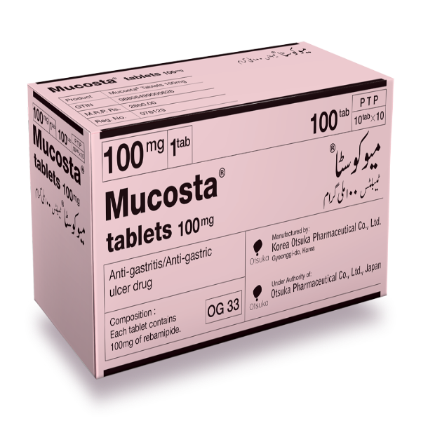 Mucosta 100mg Tablets 100's – Medical Bazar