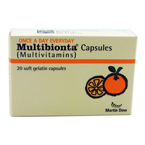 Multibionta Capsules 2X10's – Medical Bazar