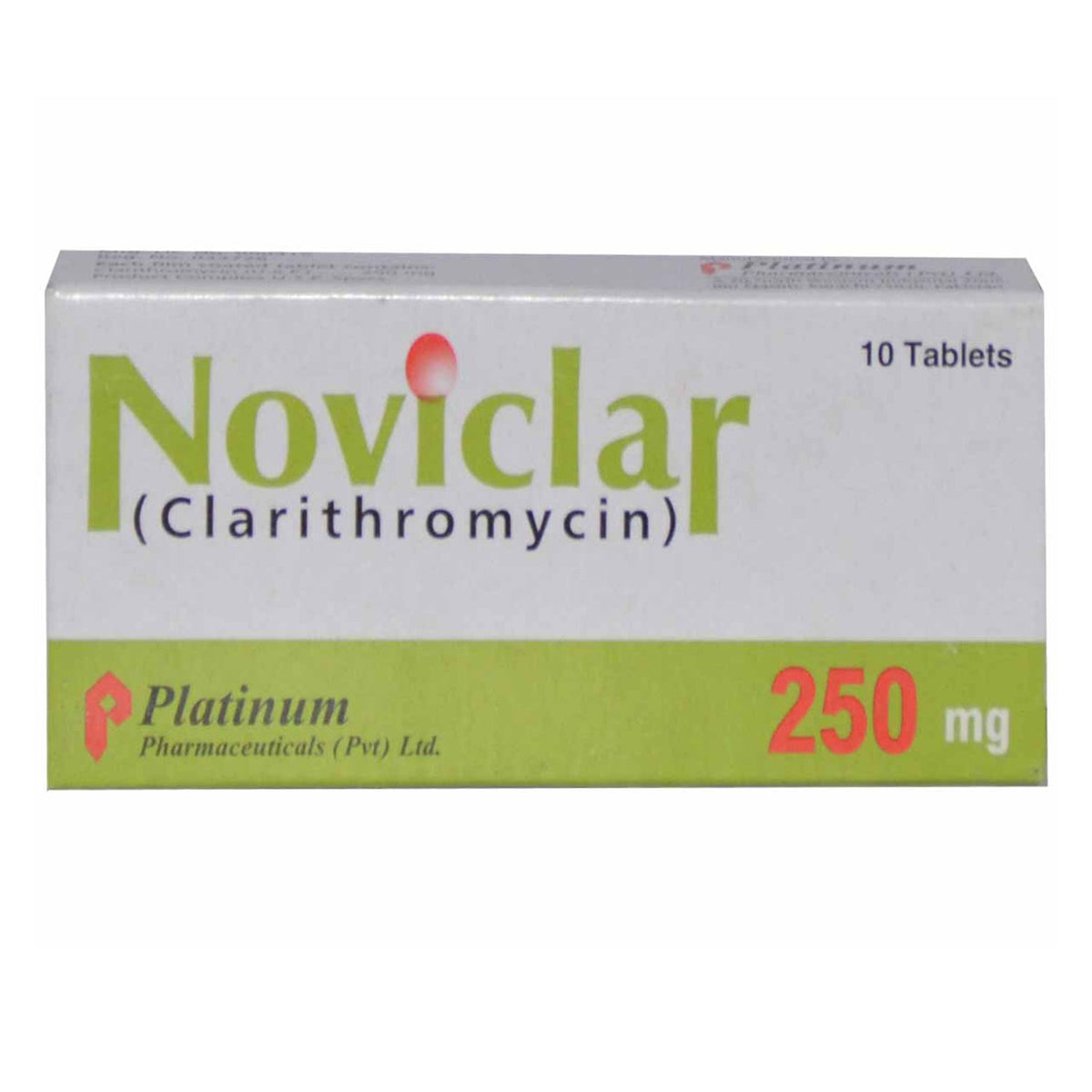 NOVICLAR 250 MG TAB 10's – Medical Bazar
