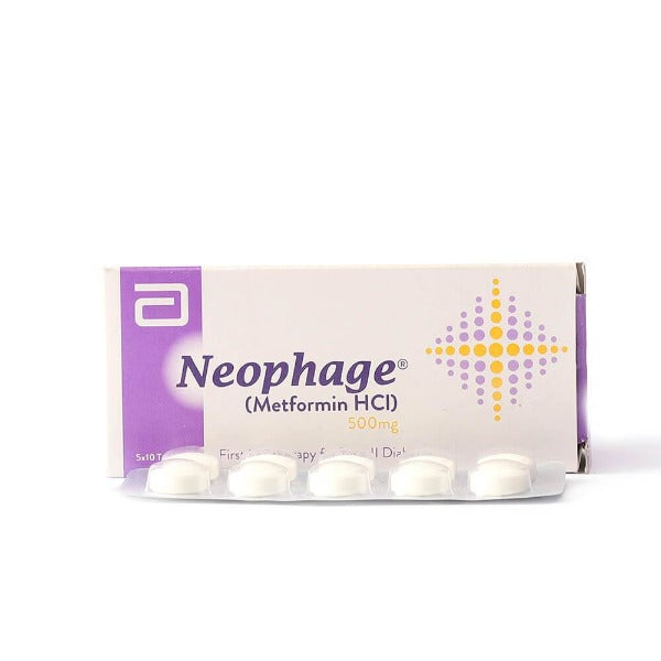 Neophage Tablets 500mg 5X10's – Medical Bazar
