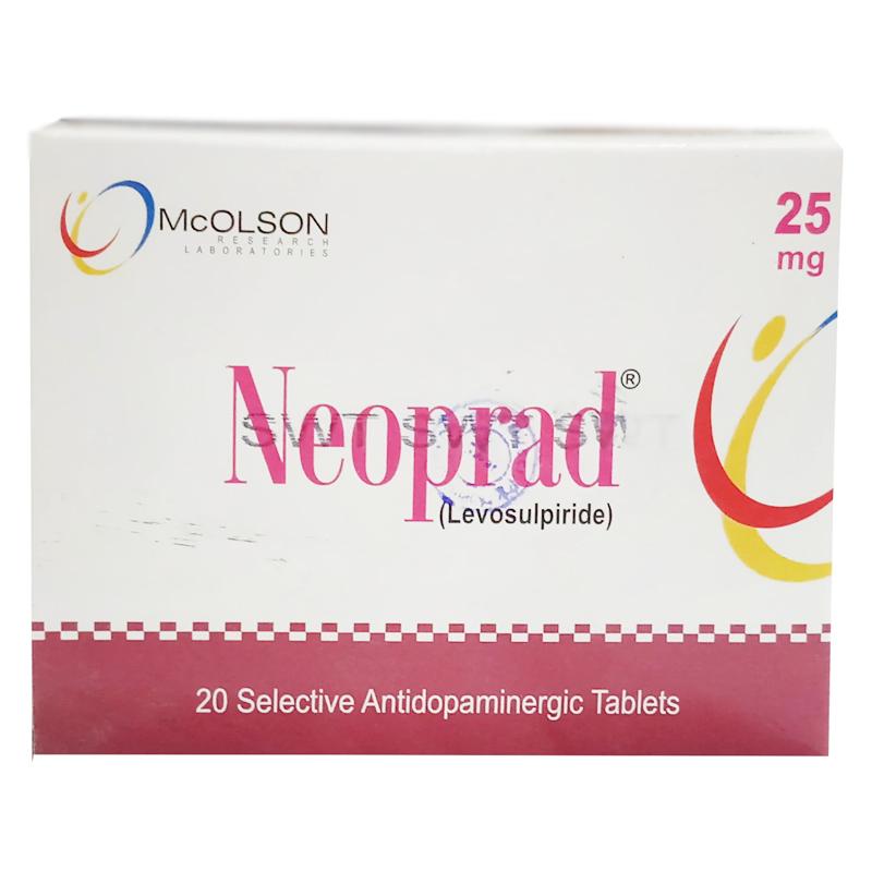 Neopride 25mg Tablets 20's – Medical Bazar