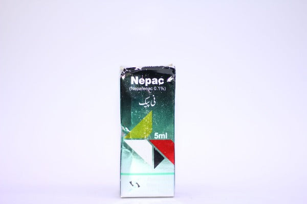 Nepac 0.1% Opthal Suspension 5ml 1's – Medical Bazar