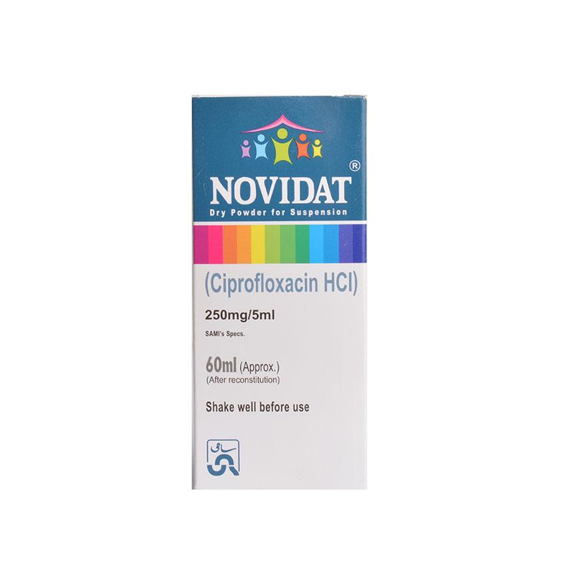 Novidat Suspension 250mg 60ml 1's – Medical Bazar