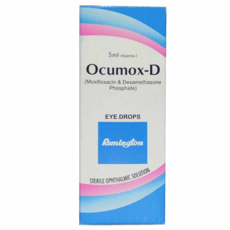 OCUMOX-D 5ML EYE DROP 1'S – Medical Bazar