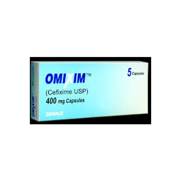 Omixim Capsules 400mg 5's – Medical Bazar