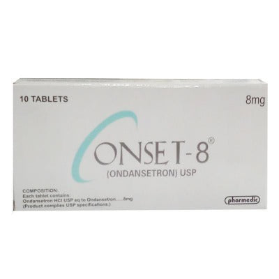 Onset 8mg Tablets 10's – Medical Bazar