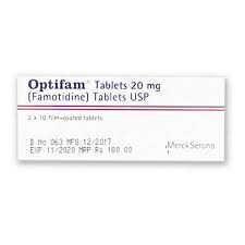Optifam Tablets 20mg 2X10's – Medical Bazar