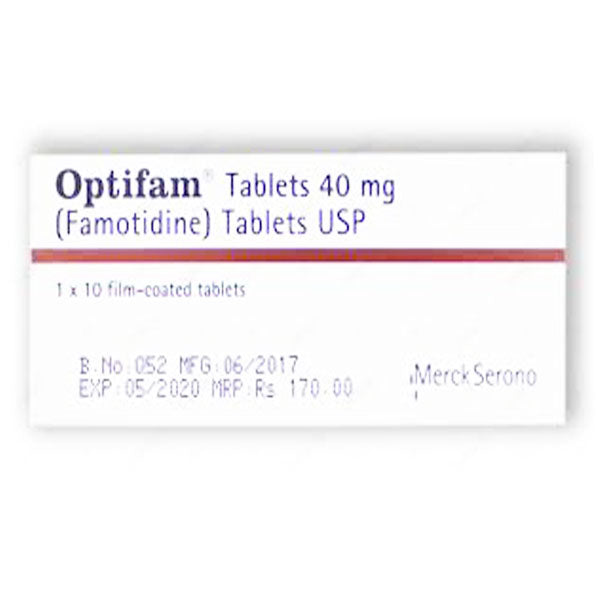 Optifam Tablets 40mg 10's – Medical Bazar