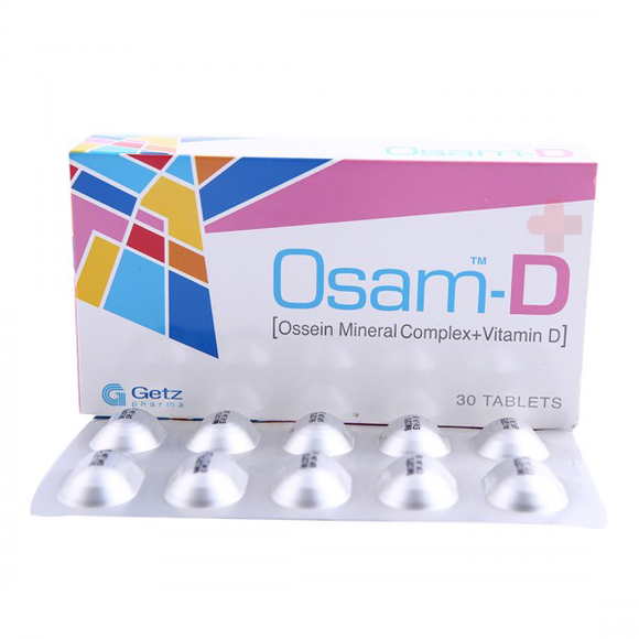 Osam D Tablets 30's – Medical Bazar