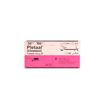 PLETAAL 50MG 100'S – Medical Bazar