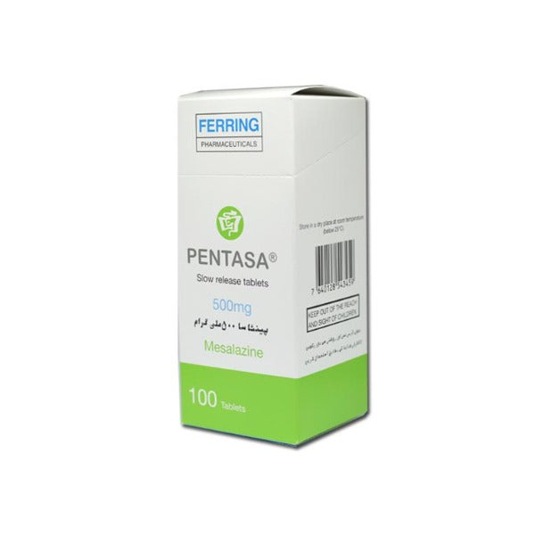 Pentasa Tablets 500mg 100s – Medical Bazar