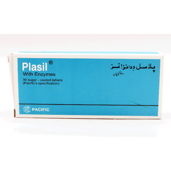 Plasil With Enzyme Tablets 3X10s – Medical Bazar