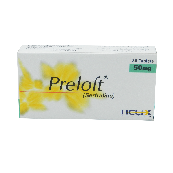 Preloft Tablets 50mg 3X10's – Medical Bazar