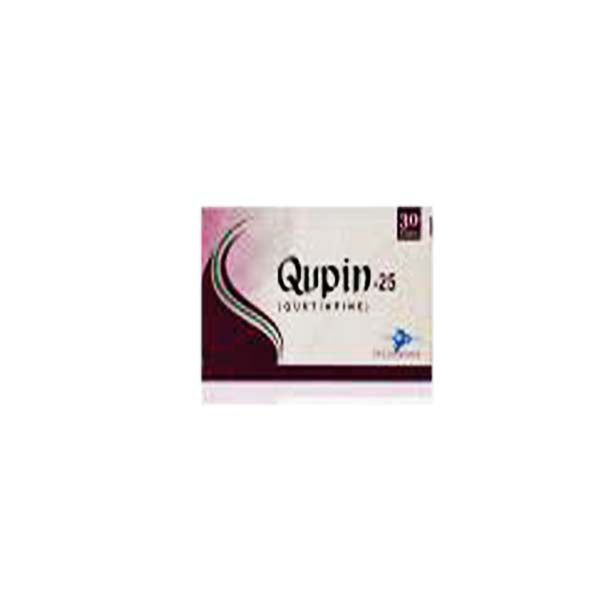 QUPIN 25MG TAB 30'S – Medical Bazar