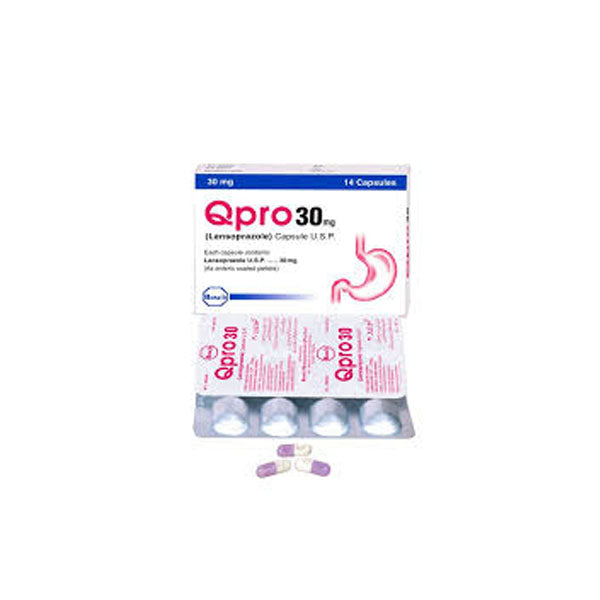 Qpro Capsules 30mg 2X7's – Medical Bazar