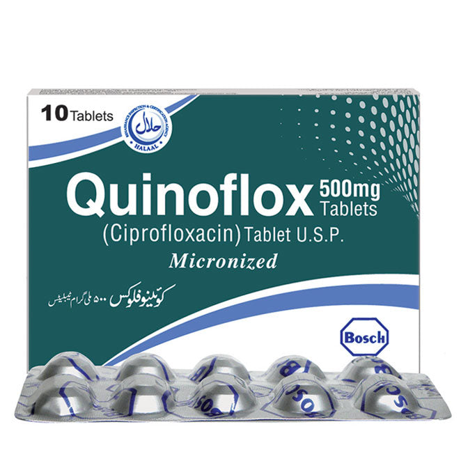 Quinoflox Tablets 500mg 2X5's – Medical Bazar