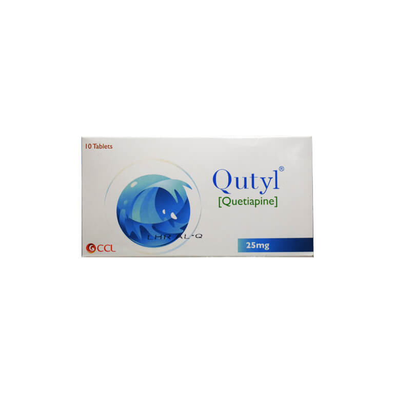 Qutyl Tablets 25mg 10's – Medical Bazar