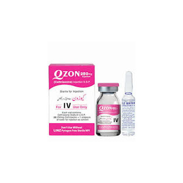 Qzon Injection Iv 250mg 1 Vial – Medical Bazar
