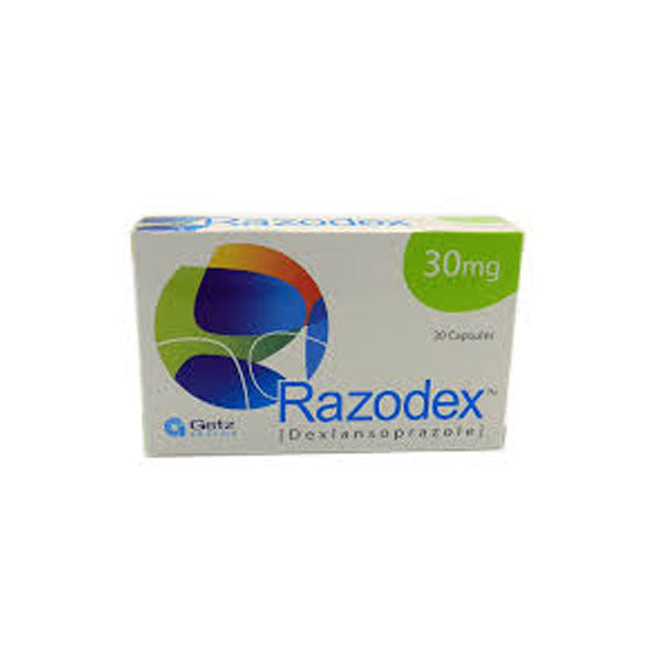 RAZODEX 30MG CAP 30'S – Medical Bazar