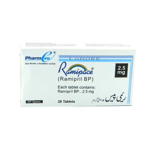 Ramipace Tablets 2.5mg 28s – Medical Bazar